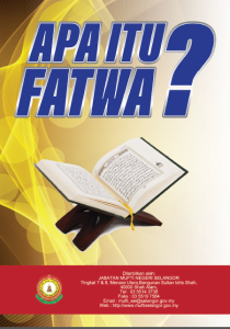 Buku Fatwa – Jabatan Mufti Negeri Selangor