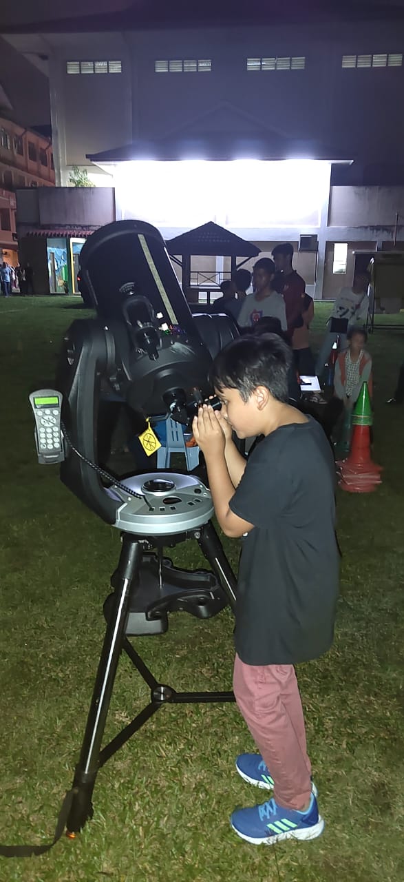 PROGRAM JOM TEROPONG ANGKASA DI SEKOLAH KEBANGSAAN BUKIT JELUTONG, SHAH ...