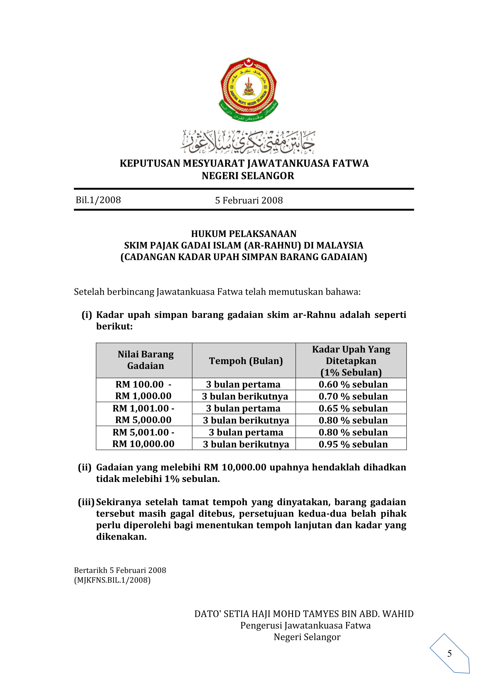 Hukum Pelaksanaan Skim Pajak Gadai Islam (Ar-Rahnu) Di Malaysia ...