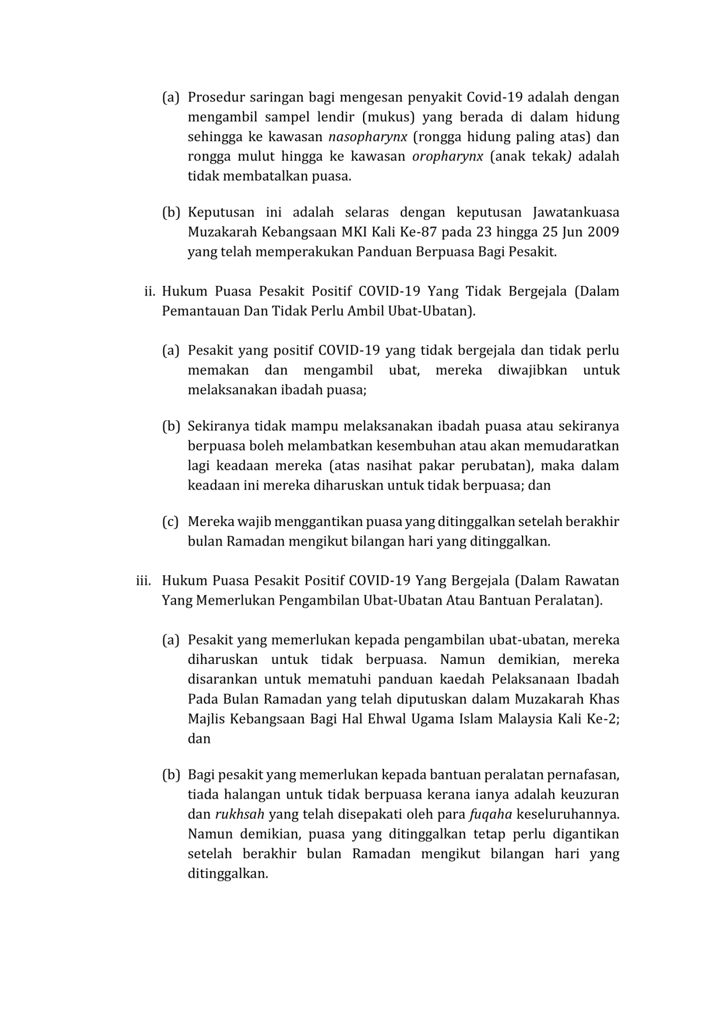 Pandangan Hukum Syarak Berkaitan Ibadah Puasa Di Bulan Ramadhan ...