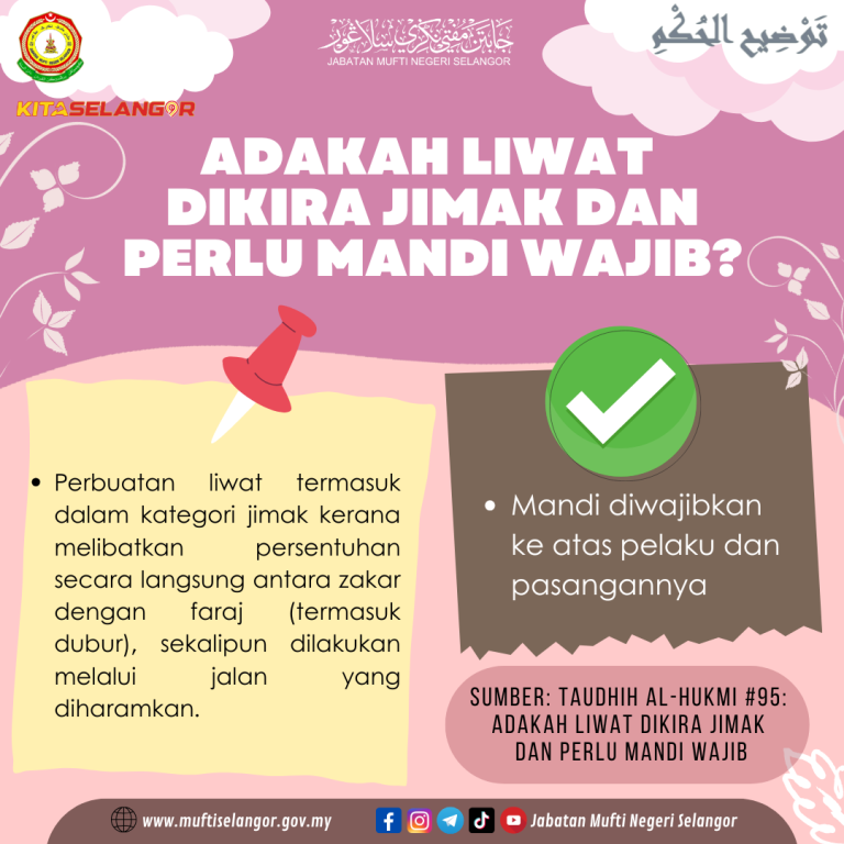 #95 Taudhih Al-Hukmi : Adakah Liwat Dikira Jimak dan Perlu Mandi Wajib ...